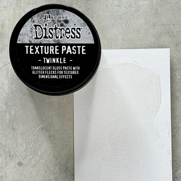 Tim Holtz Distress® Texture Paste (Twinkle) | 3 fl oz - Loose Lemon Crafts