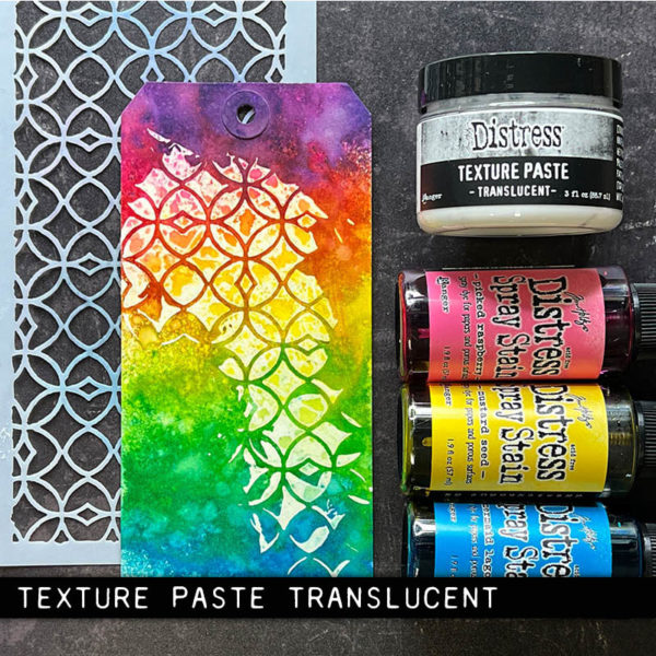 Tim Holtz Distress® Texture Paste (Translucent) | 3 fl oz - Loose Lemon Crafts