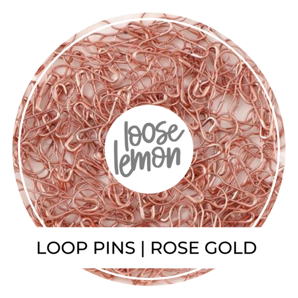 LOOP PINS - Loose Lemon Crafts