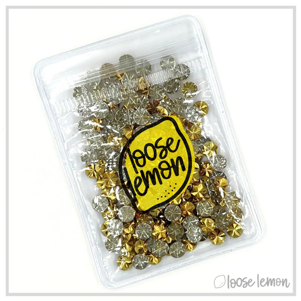 Starburst Gems | Gold - Loose Lemon Crafts