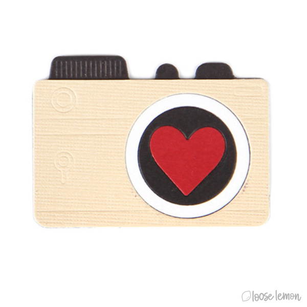 Rosie'S Studio Mini Die | Camera - Loose Lemon Crafts
