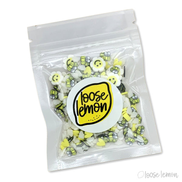 Clay Sprinkles | Happy Bee Mix - Loose Lemon Crafts
